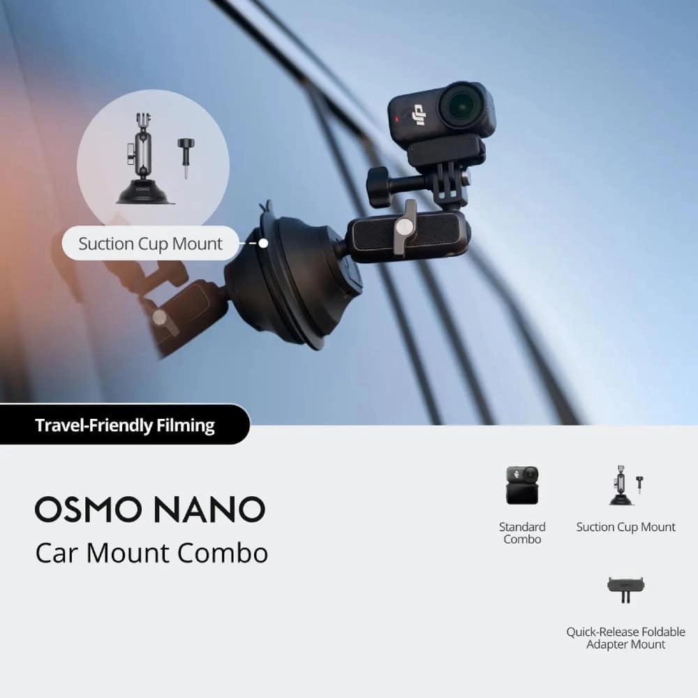 Экшн-камера DJI Osmo Nano Car Mount Combo (64 ГБ) - Покупайте в ...